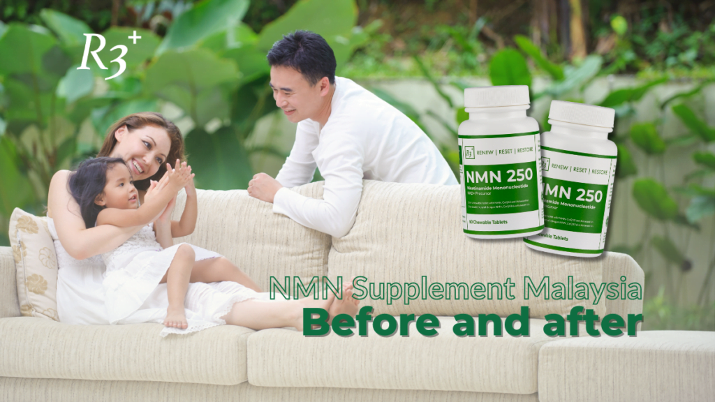 NMN before and after - NMN 250 by R3 Plus